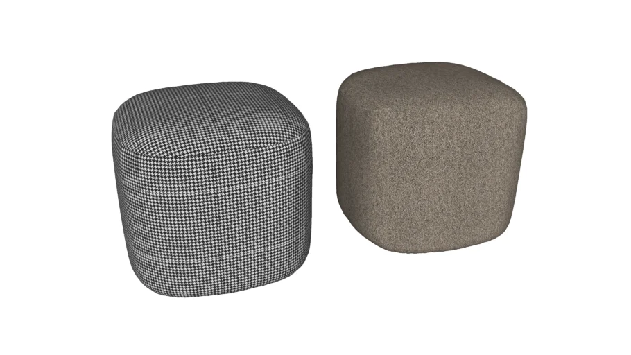 Vorsen Ottoman | 3D Warehouse