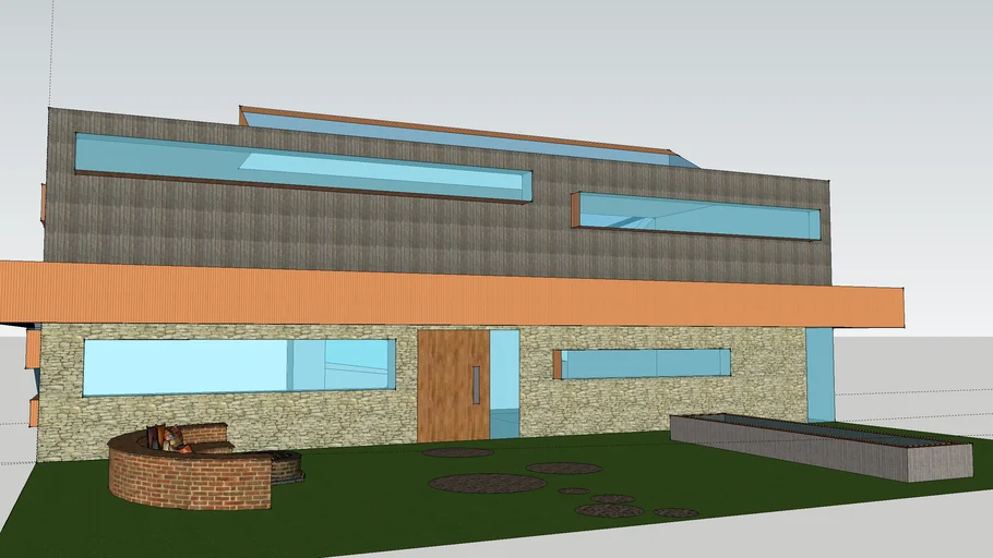 Modern Style House | 3D Warehouse