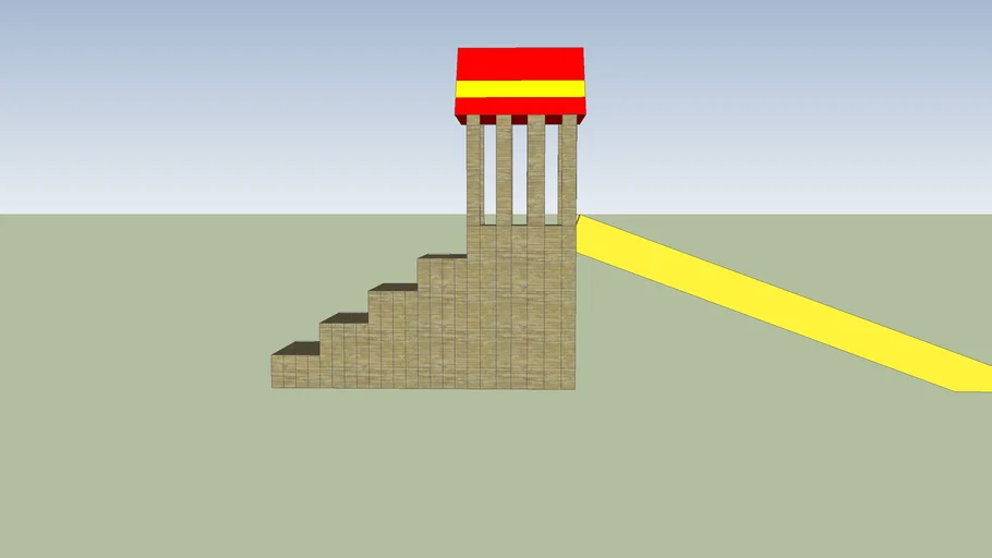 Yellow Slide | 3D Warehouse