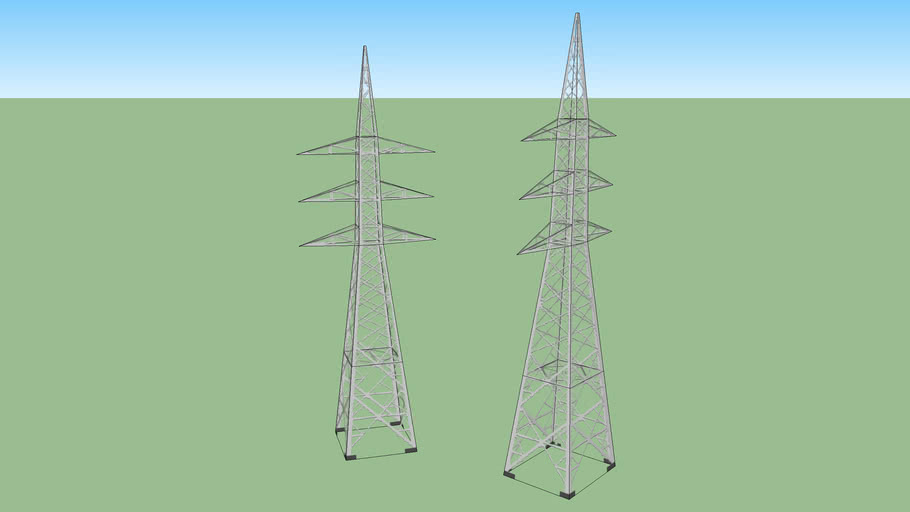 transmission tower | 3D Warehouse