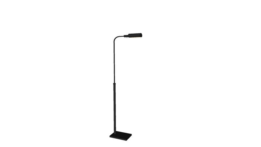 Classic Adjustable Task Floor Lamp | 3D Warehouse