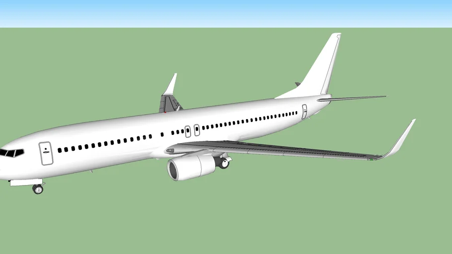 Template - Boeing 737-800 | 3D Warehouse