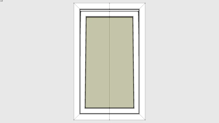 Withe Plastic Windows | 3D Warehouse