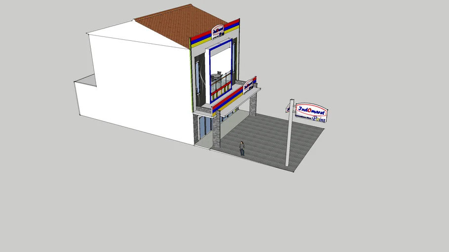 Indomaret Point | 3D Warehouse