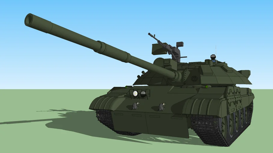 T-62 | 3D Warehouse