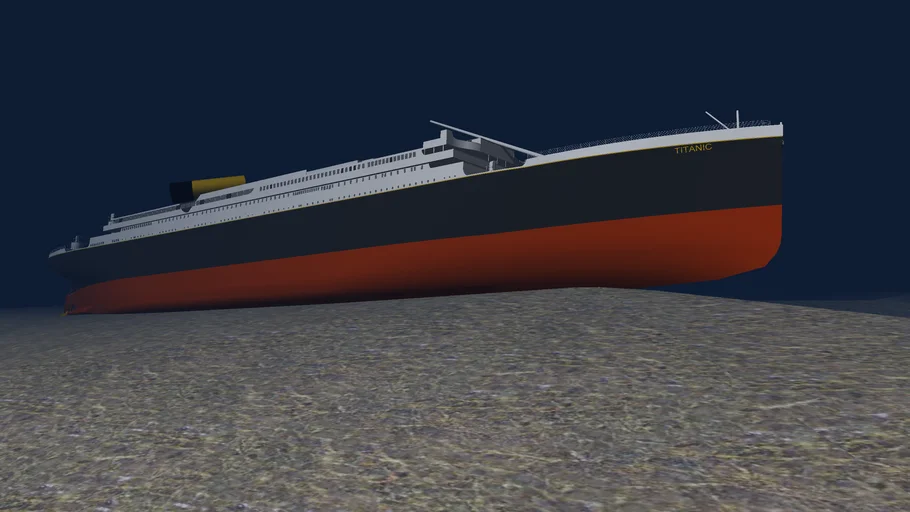 Second version of the Titanic Shipwreck | 3D Warehouse