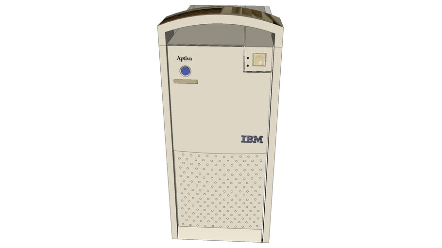 1996 IBM Aptiva Desktop computer model C6E | 3D Warehouse