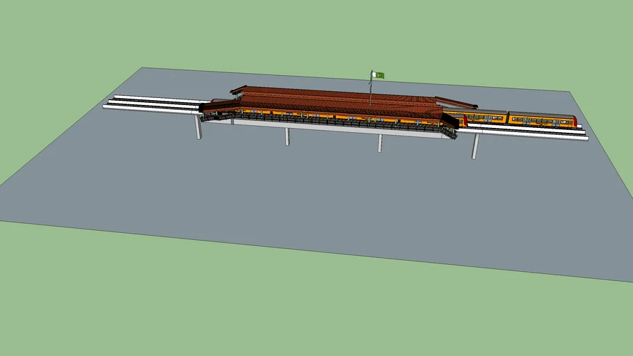 Orange line metro Lahore | 3D Warehouse