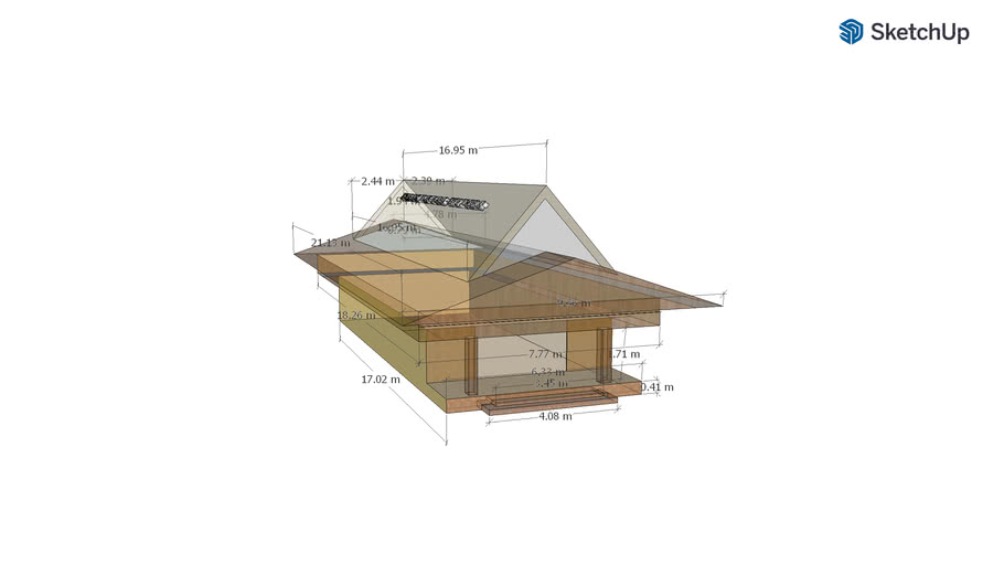 Kevin.S - Rumah adat Julang Ngapak | 3D Warehouse