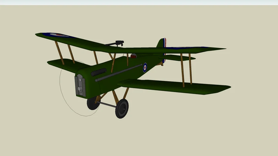 Royal aircraft factory S.e.5a | 3D Warehouse