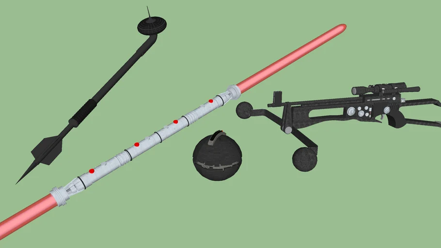 Star Wars Weapon Kit | 3D Warehouse