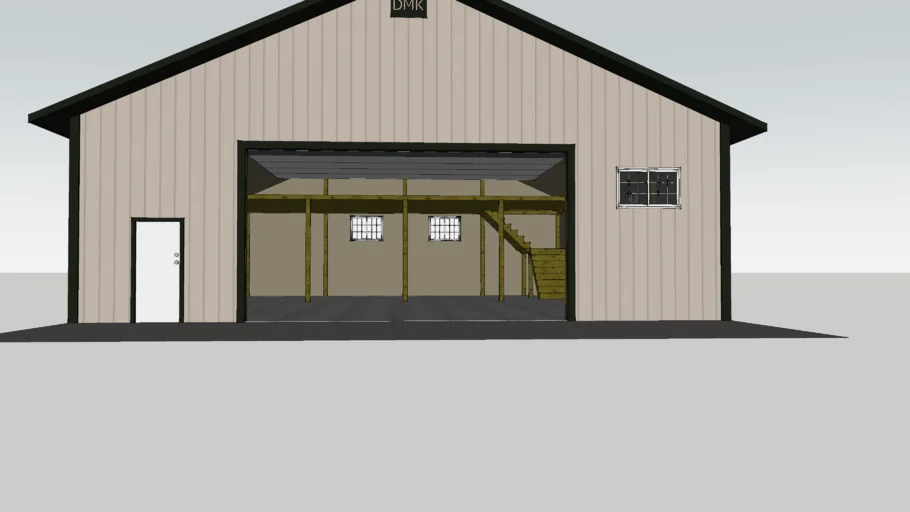 Large Shed | 3D Warehouse