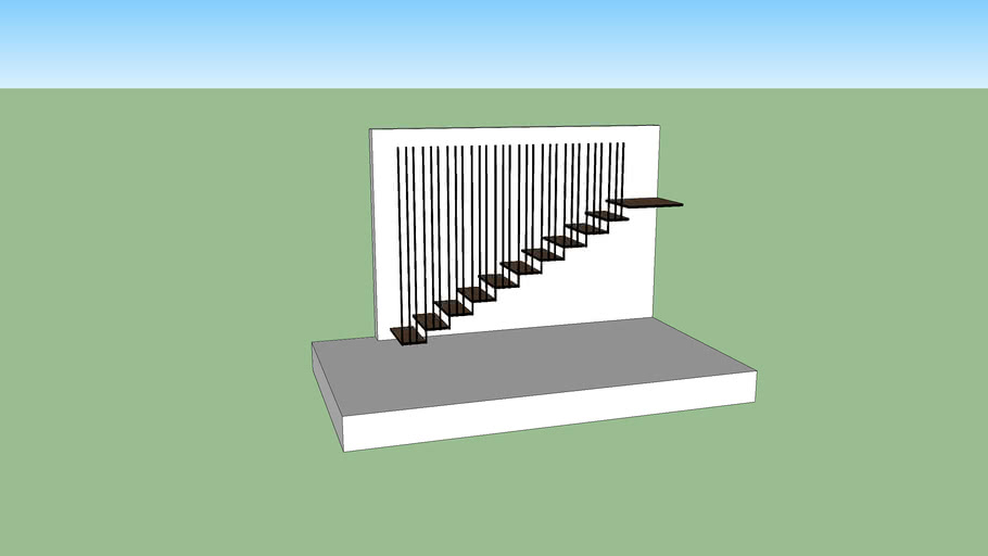 STAIRCASE HANGING | 3D Warehouse