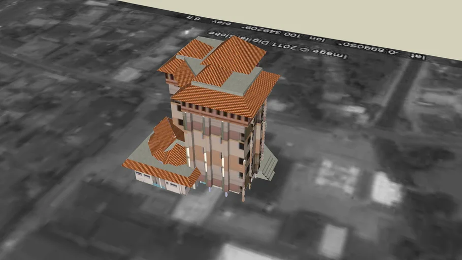 Gedung Kampus FBSS UNP | 3D Warehouse