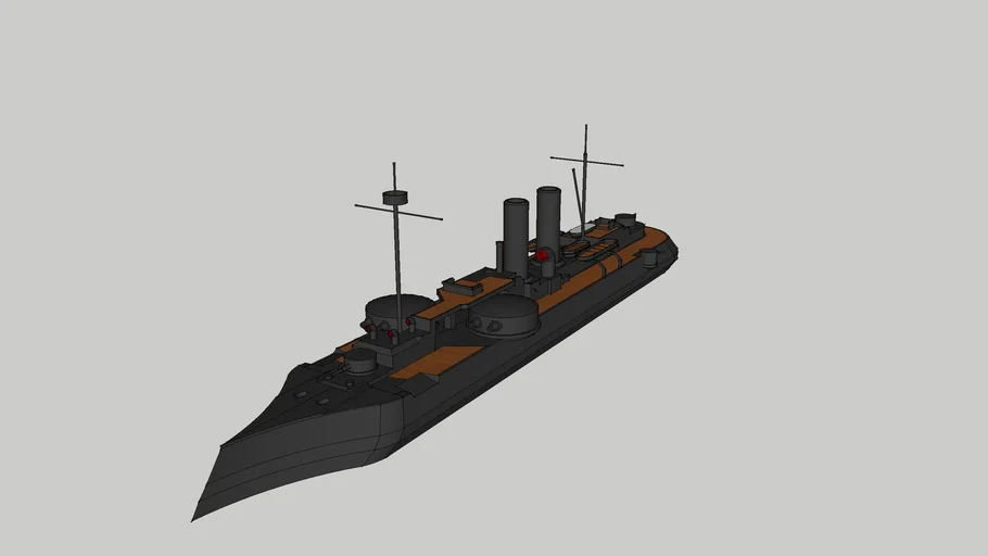 battle ship | 3D Warehouse