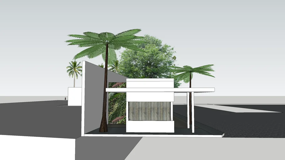 POS JAGA DAN VEGETASI DAN MATERIAL | 3D Warehouse