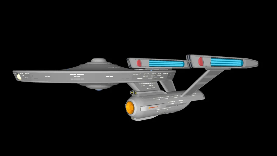 classic starship by CTL. | 3D Warehouse