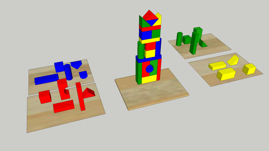Lean Planning Simulation - Block Tower - Last Planner System | 3D Warehouse