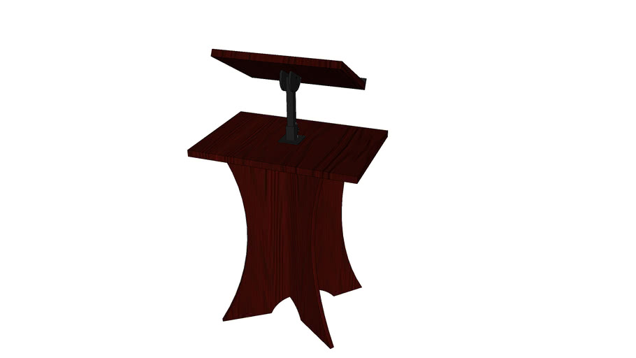 Lectern | 3D Warehouse