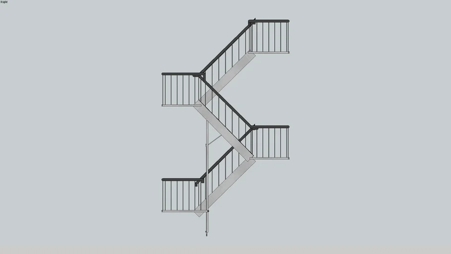 Emergency Fire Escape | 3D Warehouse