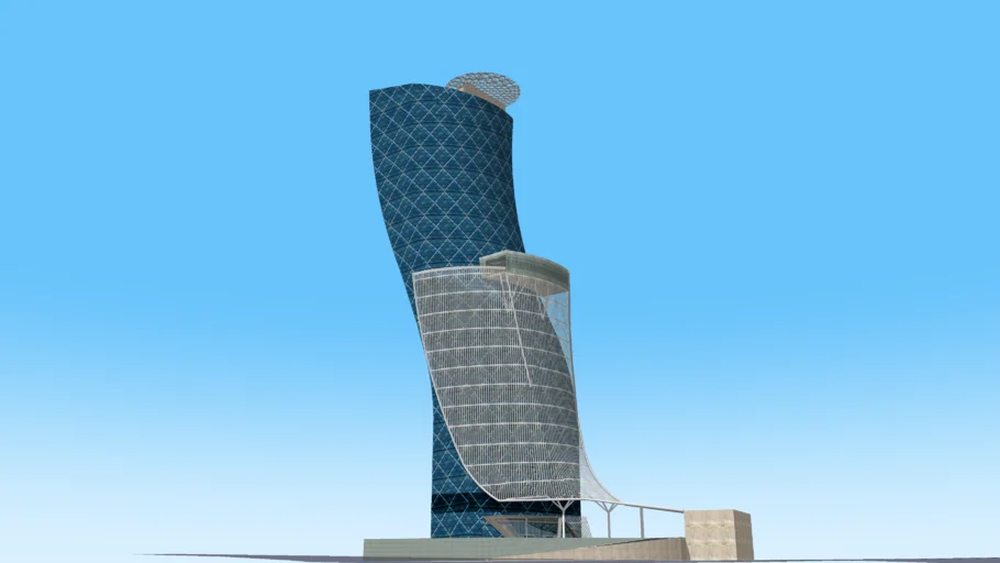 Capital Gate | 3D Warehouse