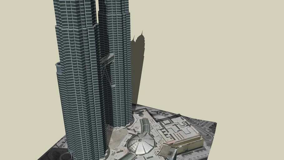 torres petronas | 3D Warehouse