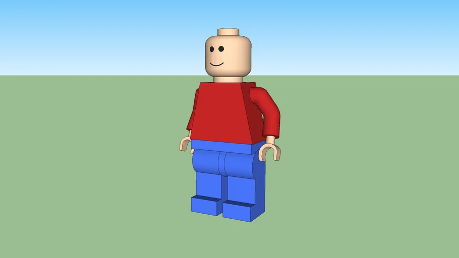 Lego man | 3D Warehouse