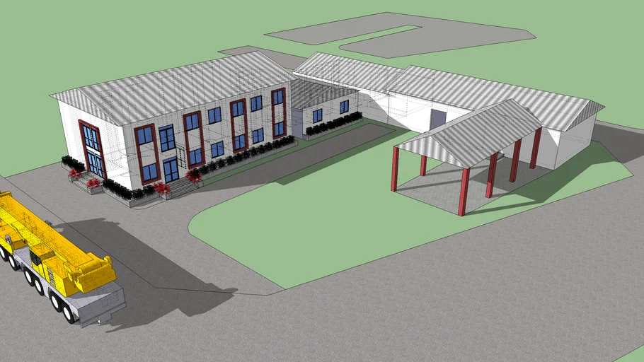 factory building | 3D Warehouse