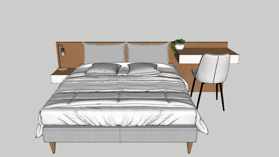 Built-In Masterbed | 3D Warehouse
