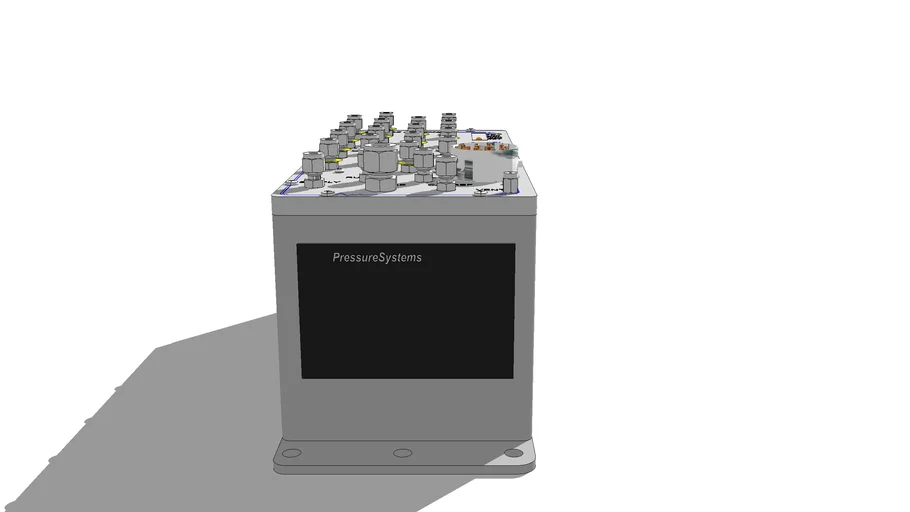 PSI NetScanner 9116 with Compression Fittings | 3D Warehouse