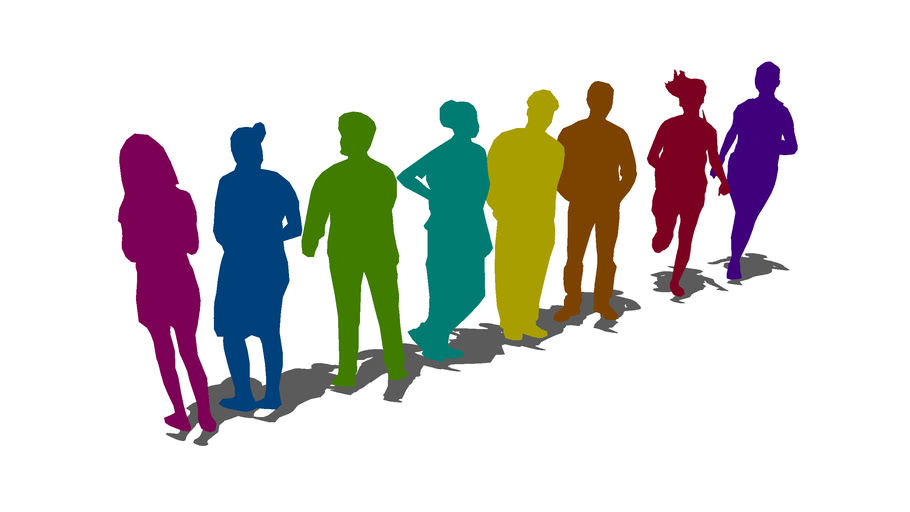 People shadow | 3D Warehouse