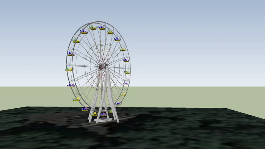 observation wheel | 3D Warehouse