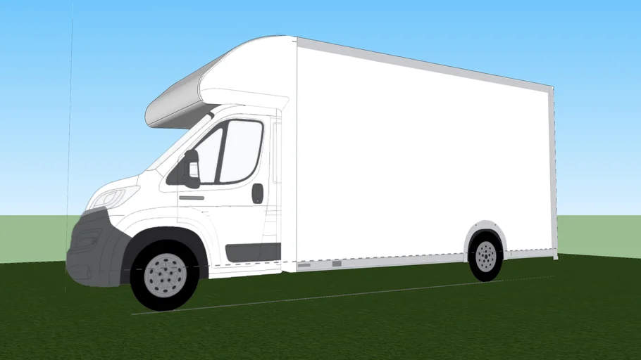 Luton Box Van Conversion v.10 | 3D Warehouse