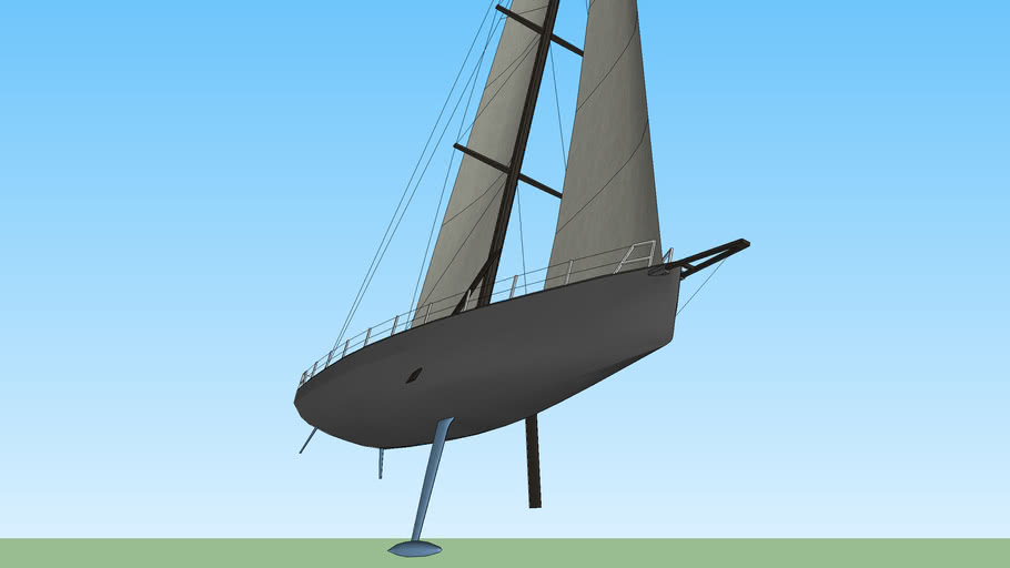 Volvo Open 70 Sailboat | 3D Warehouse