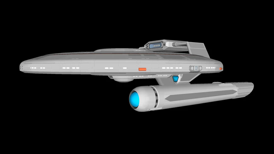 Basic Starship; Scout Class | 3D Warehouse