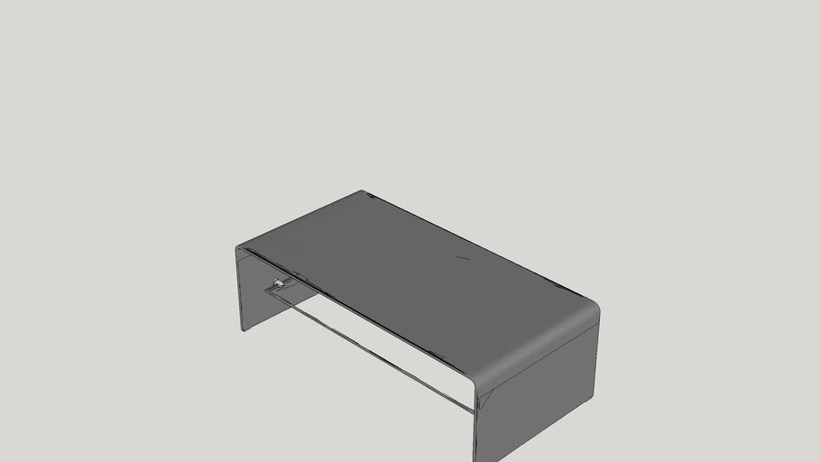 Artemon Transparent Coffee Table | 3D Warehouse