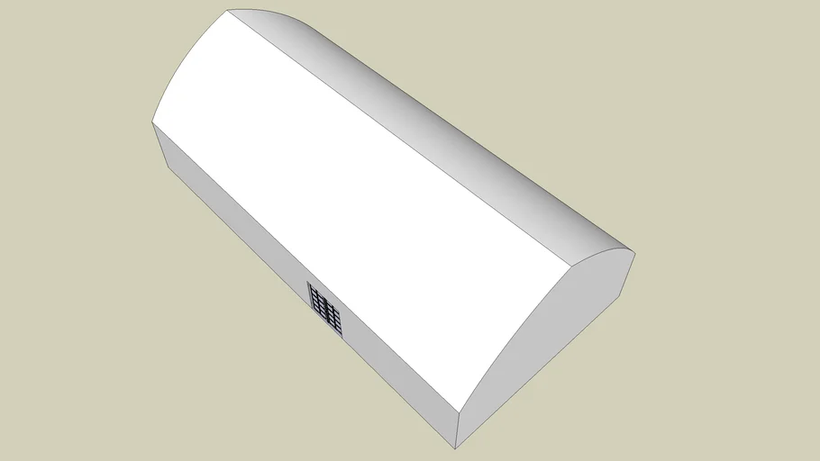 Structure Ogive 10x20m | 3D Warehouse