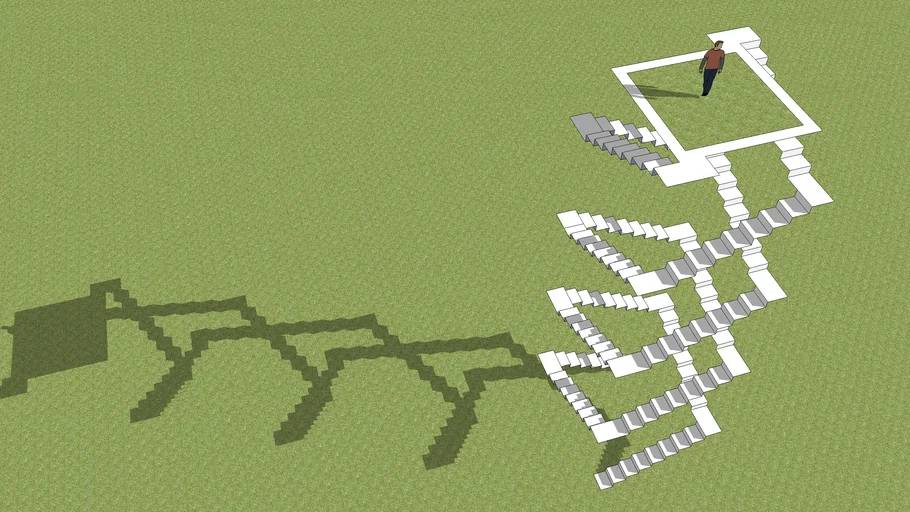 Double Helix Tower-square | 3D Warehouse