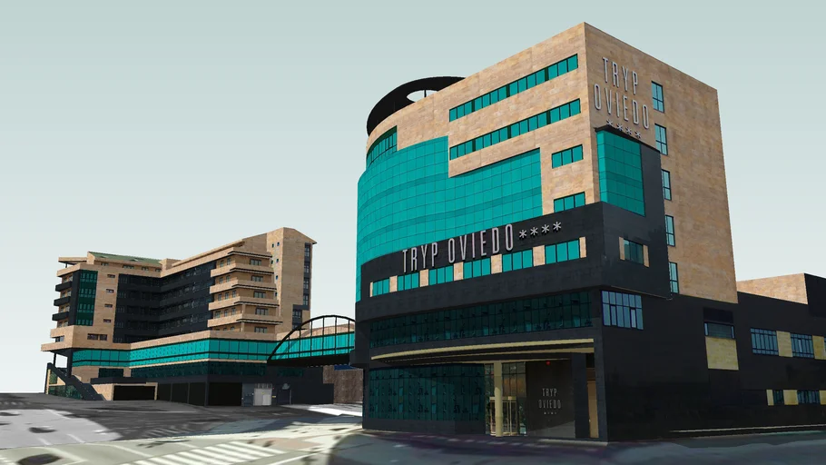 Edificio Pasarela, Oviedo | 3D Warehouse