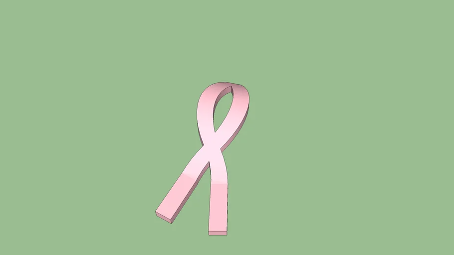 Breast Cancer Ribbon | 3D Warehouse