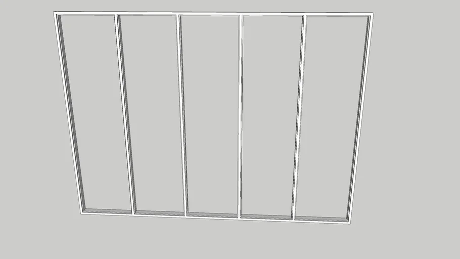 4kStudio 5 panel windows | 3D Warehouse