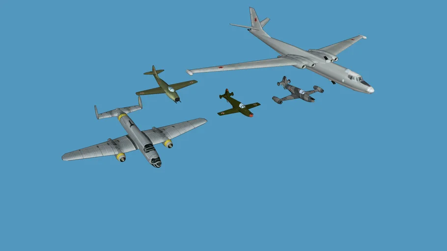 russian jets (low poly) | 3D Warehouse