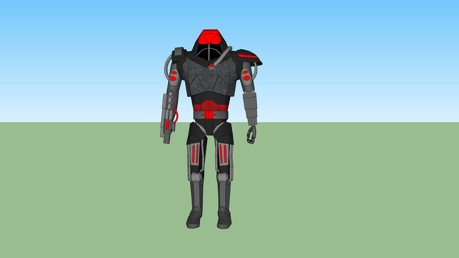 Nod Cyborg Commando | 3D Warehouse