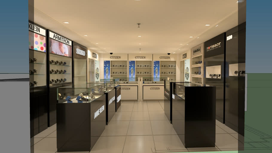 watch shope | 3D Warehouse