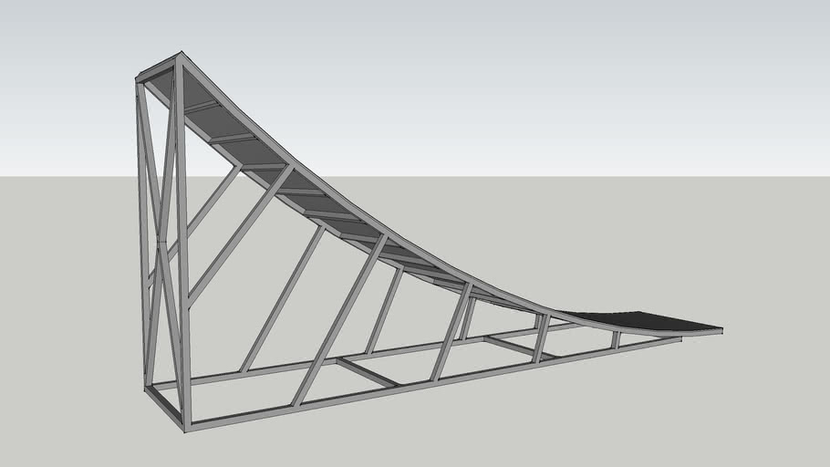 Aussie FMX Comp Ramp | 3D Warehouse