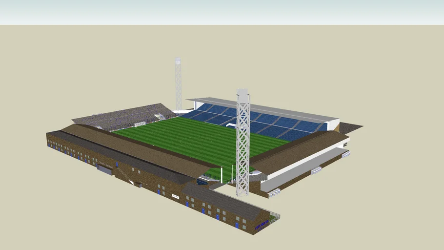 Alex2008's Comp - Waterloo Road Stadium - Home of City Blues FC | 3D ...