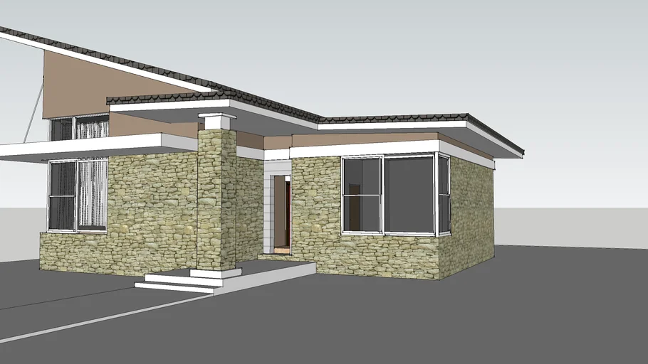 One-bedroom home (self-contained) | 3D Warehouse