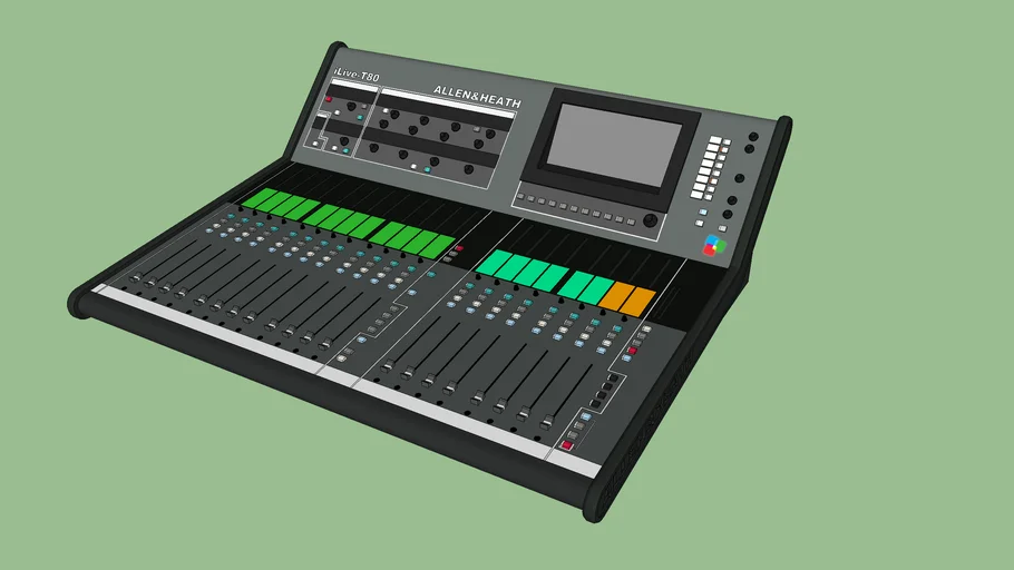 Allen & Heath iLive T80 | 3D Warehouse