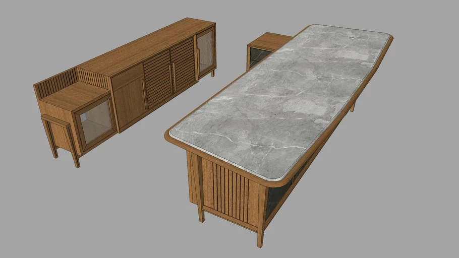 DIRECTOR CABIN TABLE -2 | 3D Warehouse