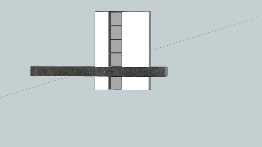 SCAN DESIGN Spazio Wall Unit | 3D Warehouse